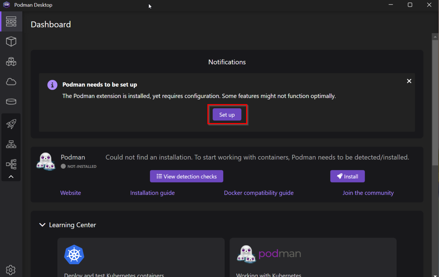 Work with Podman Desktop & IntelliJ IDEA