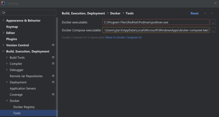 Work with Podman Desktop & IntelliJ IDEA